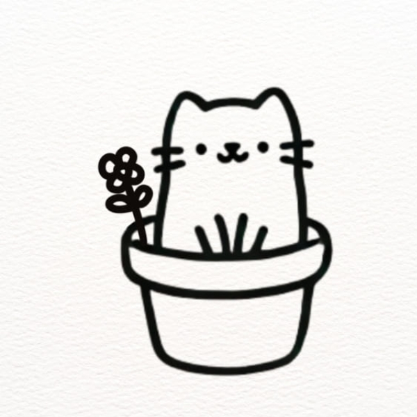 Easy Cat Drawing | Simple Drawing Guide for Beginners 2025