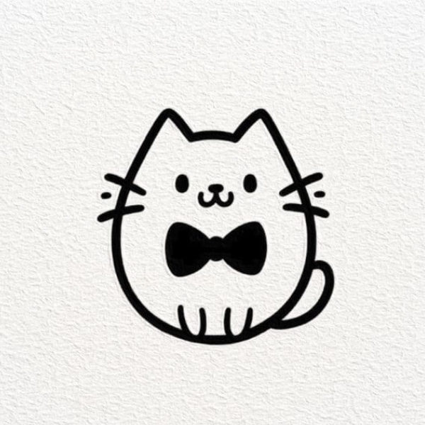 Easy Cat Drawing | Simple Drawing Guide for Beginners 2025